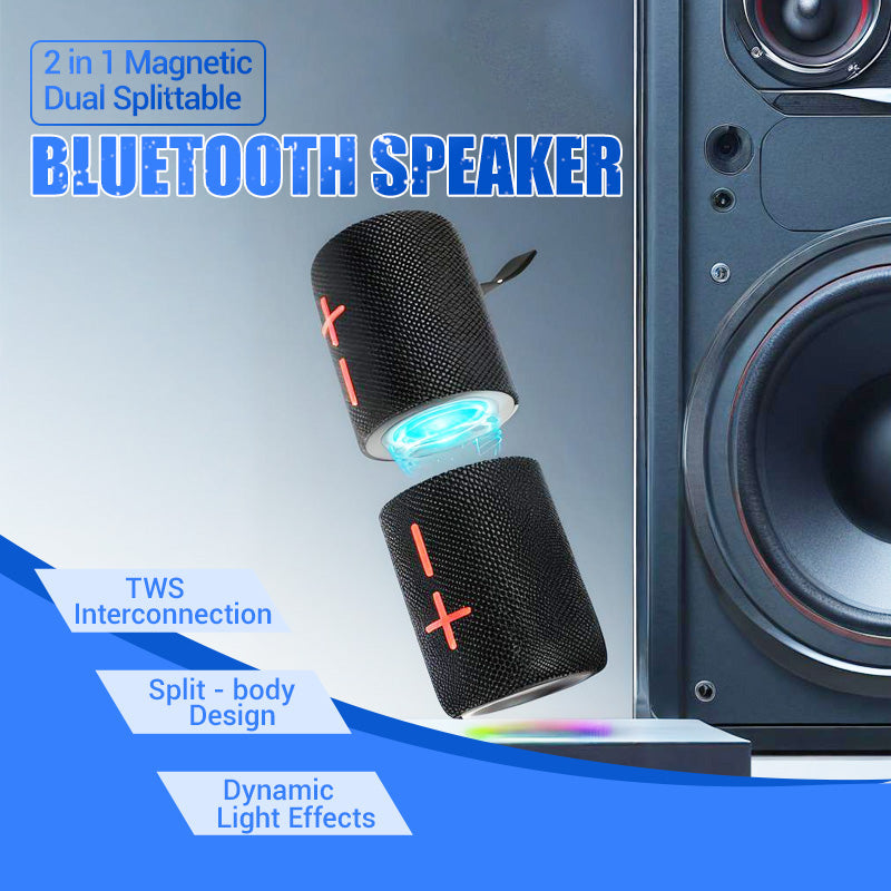 🎶2 in 1 Magnetic Dual Splittable Bluetooth Speaker – shoponlygo